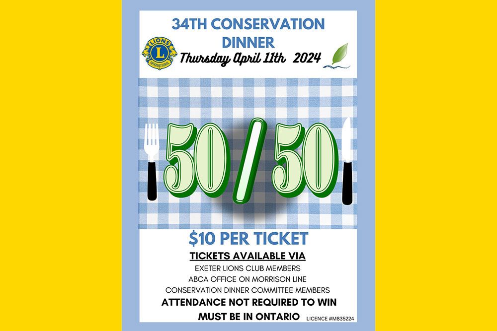50-50 raffle draw tickets available now