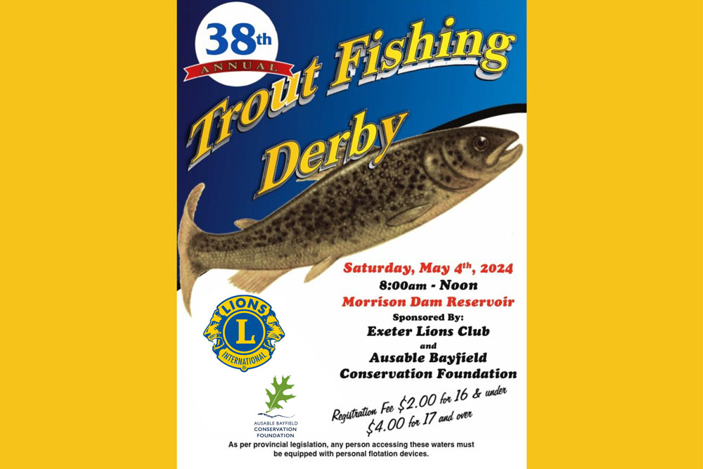 Exeter Lions Club fishing derby